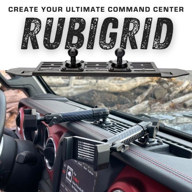 RubiGrid™ Jeep Wrangler JL Gladiator JT Platform Dash Mount - Desert ...