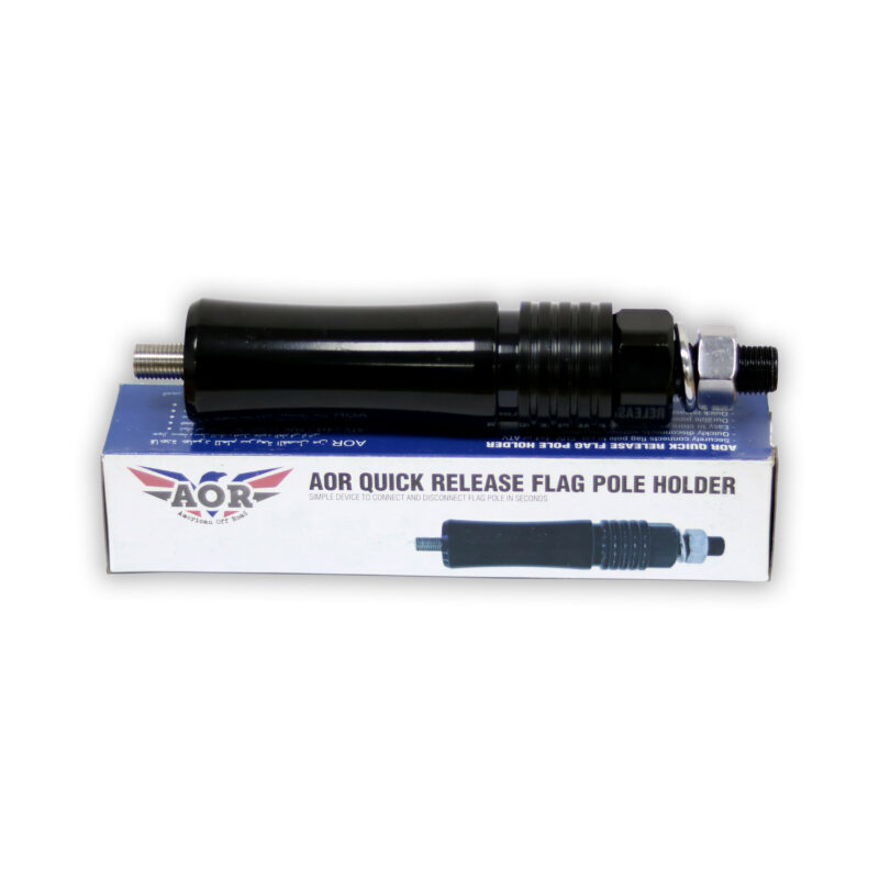 Quick Release Flag Pole Holder by AOR - Desert Fox Offroad