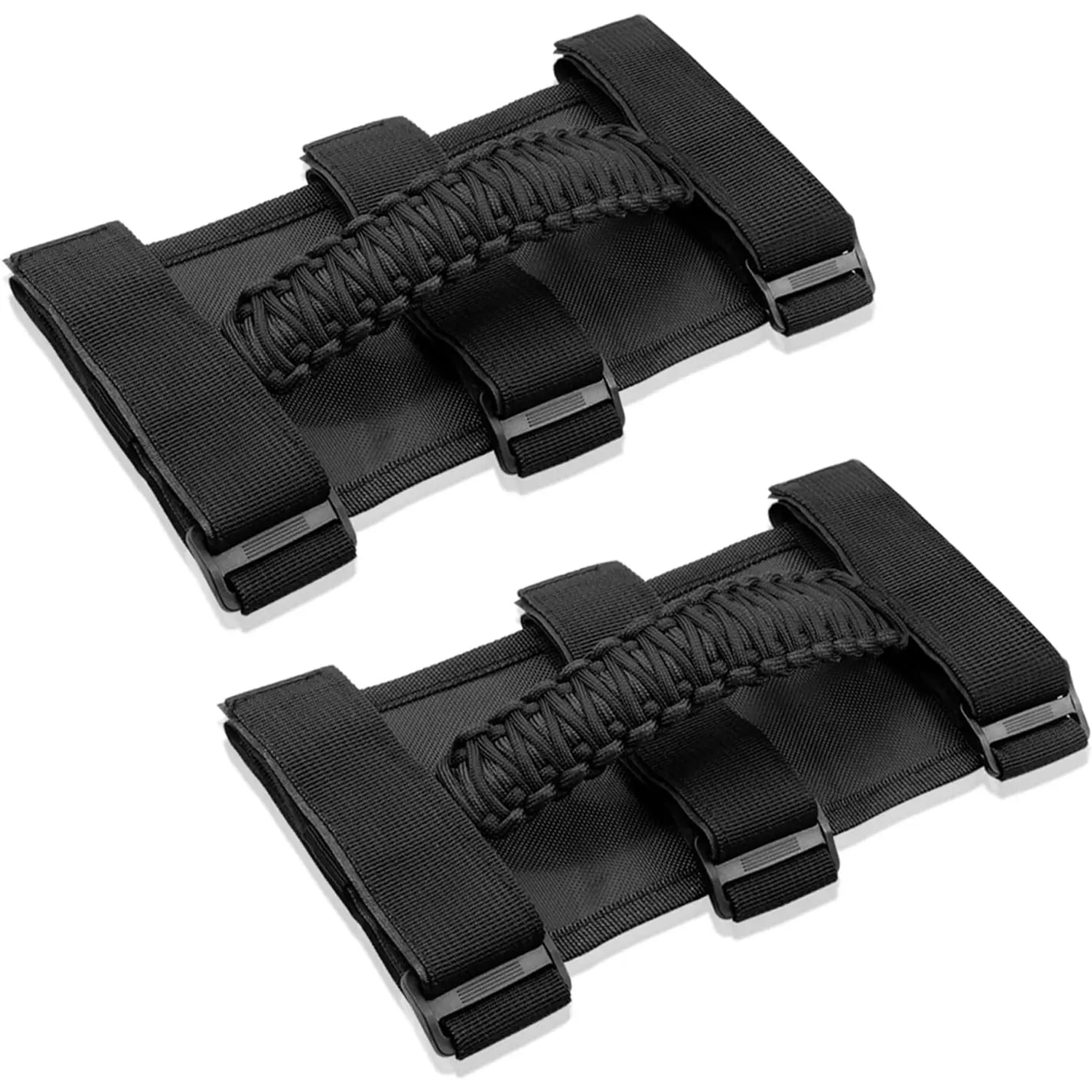 2x Rollbar Grab Handles Grip Handle for Jeep Wrangler YJ TJ JK JKU JL ...